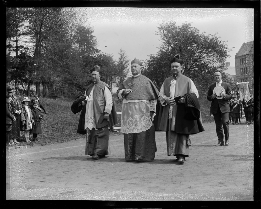 Cardinal O'Connell at B.C. - Digital Commonwealth