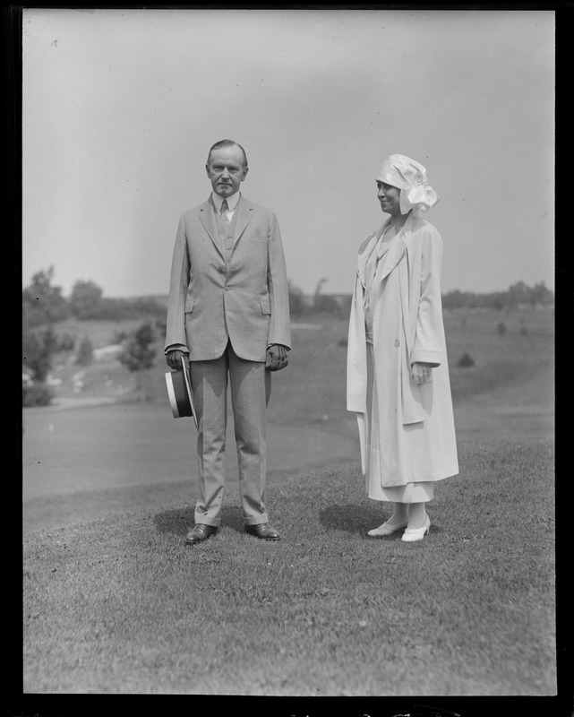 President and Mrs. Coolidge - Digital Commonwealth