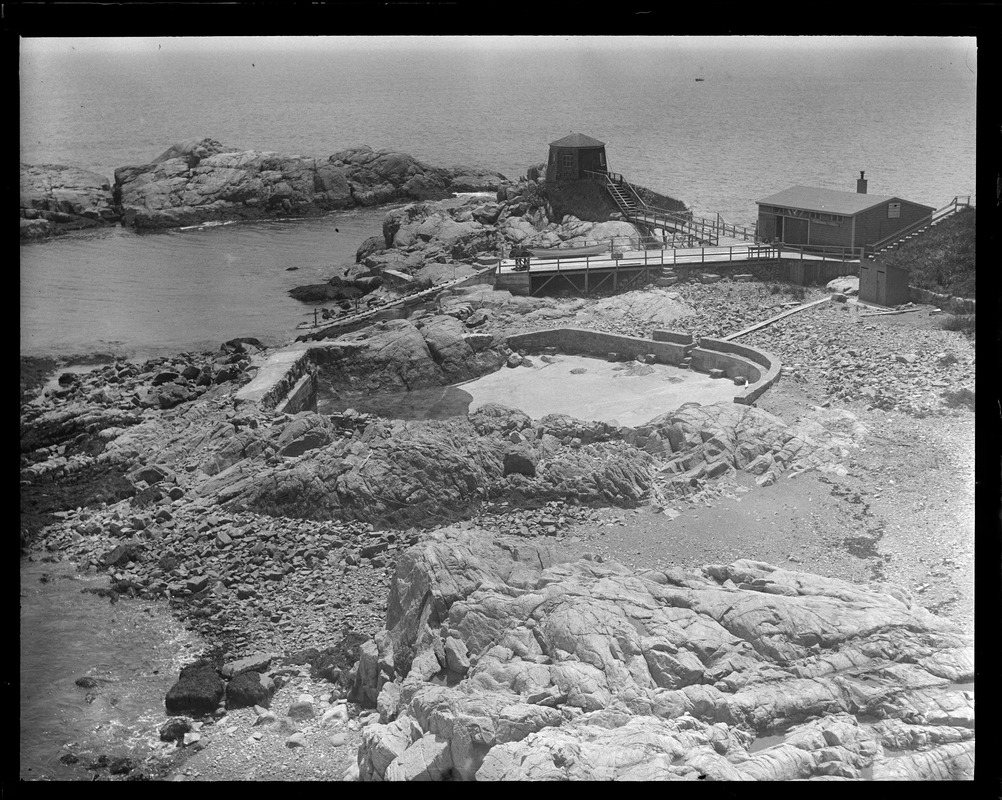 Swimming pool where Mrs. Coolidge and secret service swam - White Court ...