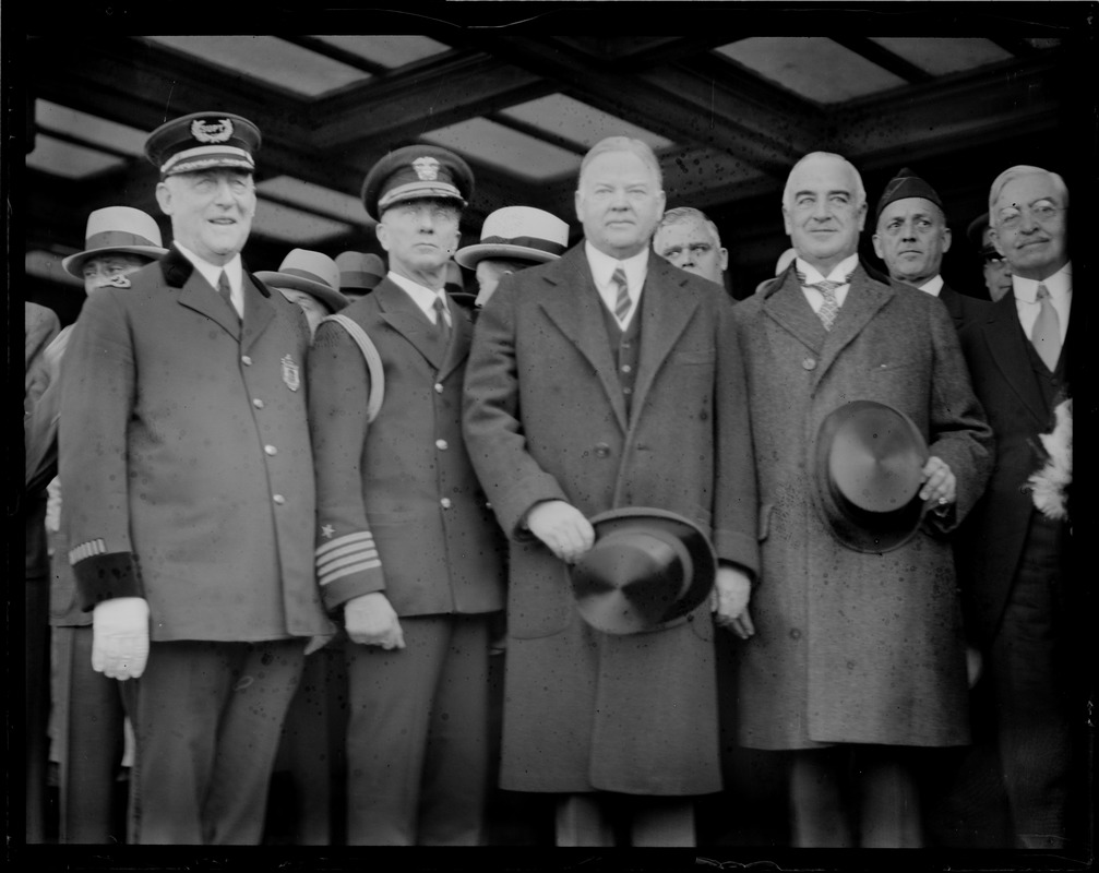 President Hoover visits Boston - Digital Commonwealth