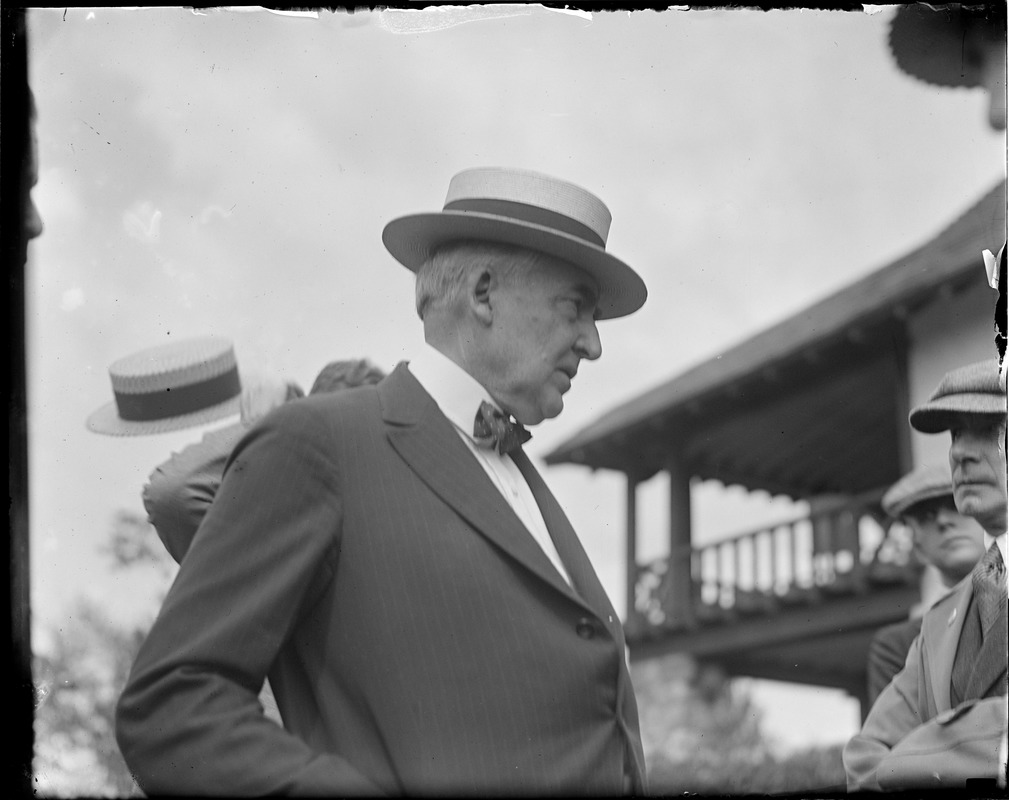 Pres. Harding in Lancaster, N.H. - Digital Commonwealth