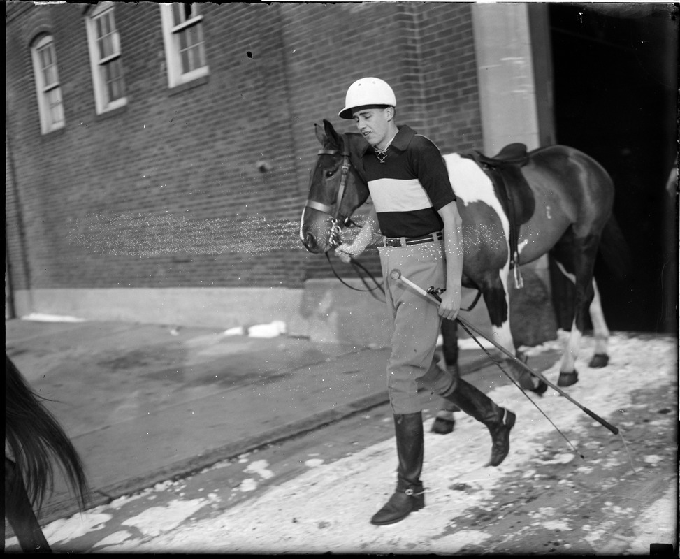 John Roosevelt, Harvard's polo team - Digital Commonwealth