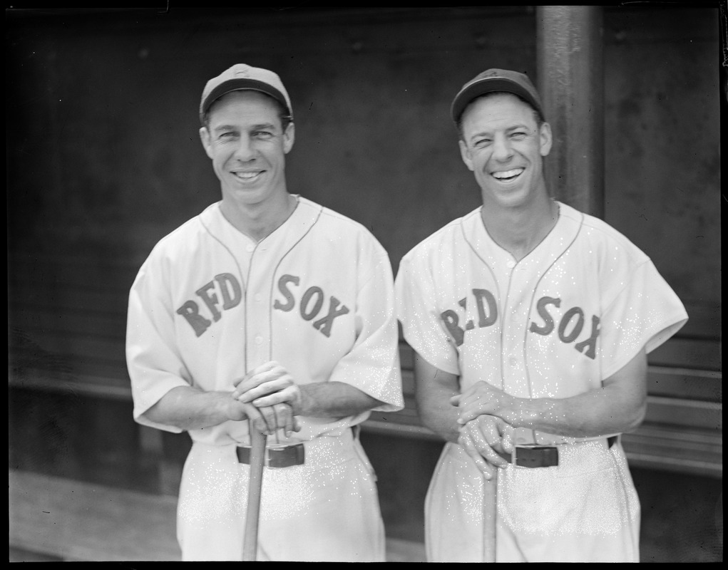 Lary and Werber. Red Sox who look alike. - Digital Commonwealth