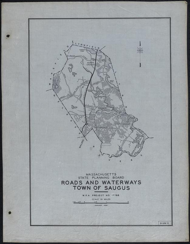 Roads and Waterways Town of Saugus - Digital Commonwealth