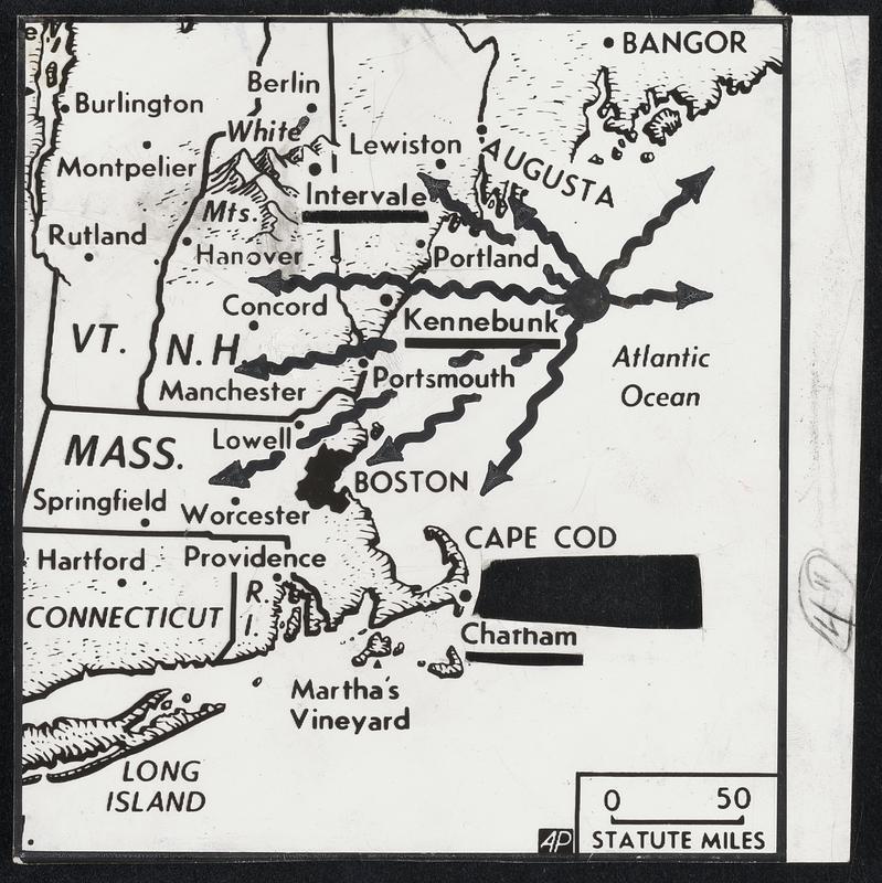 Map of New England - Digital Commonwealth