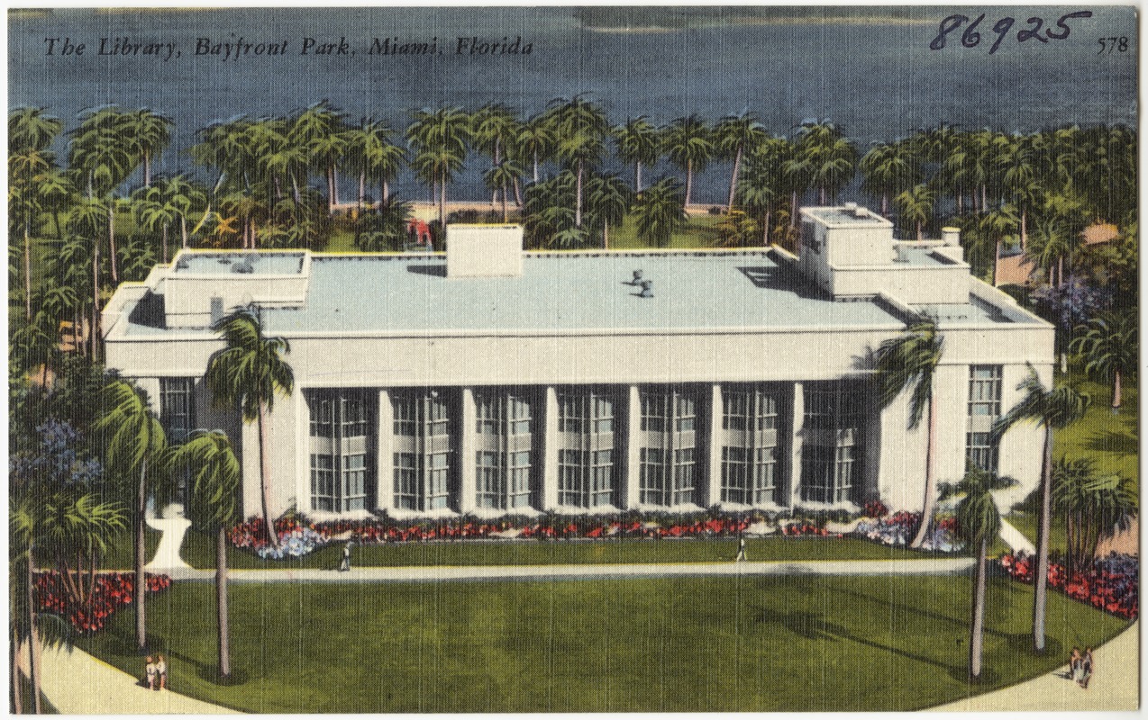 The library, Bayfront Park, Miami, Florida - Digital Commonwealth