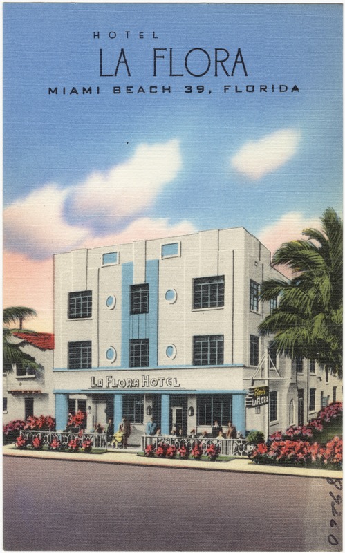 Hotel La Flora, Miami Beach 39, Florida - Digital Commonwealth