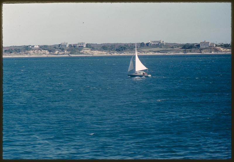 Small sailboat, Nantucket - Digital Commonwealth