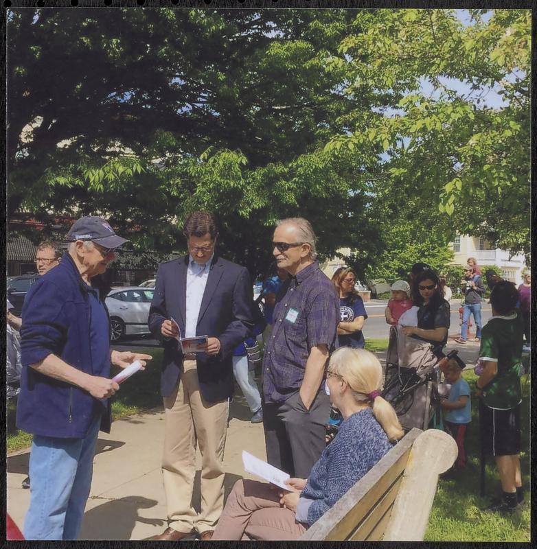 John Philpott, left, Christopher Kitchen center, and Richard Vinette at ...