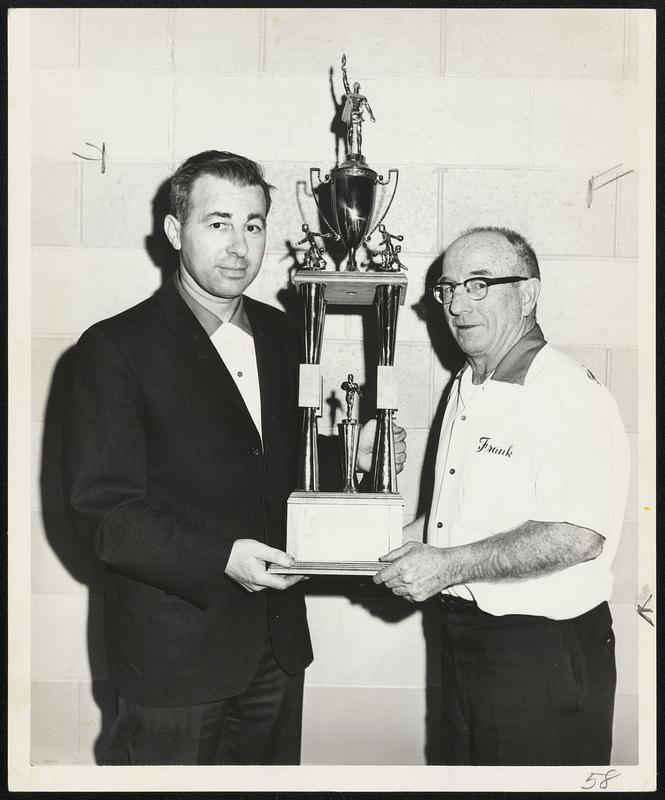 Left to right Swampscott Holiday Lanes Manager, Mike Anzalone and Frank ...