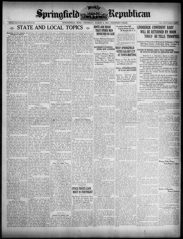 Springfield Weekly Republican - Digital Commonwealth