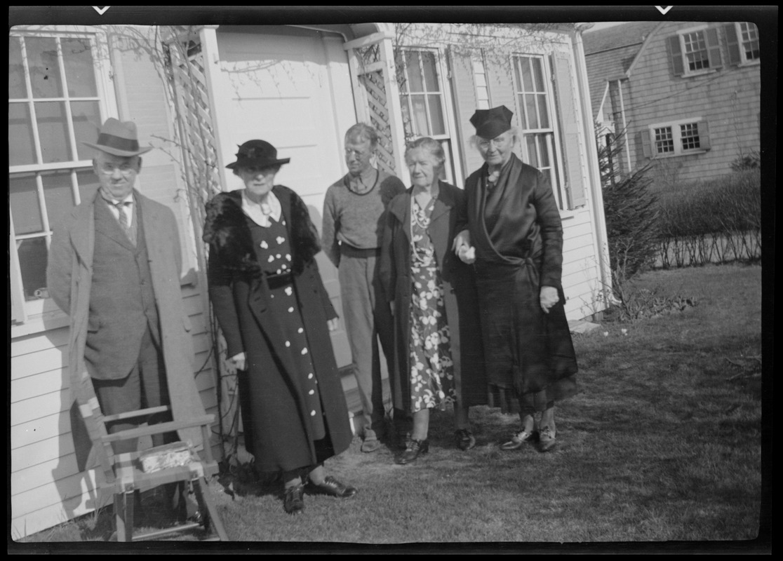 Scituate Beach, Mass., Mr. and Mrs. Fleming, Mr. and Mrs. Smith, Miss ...