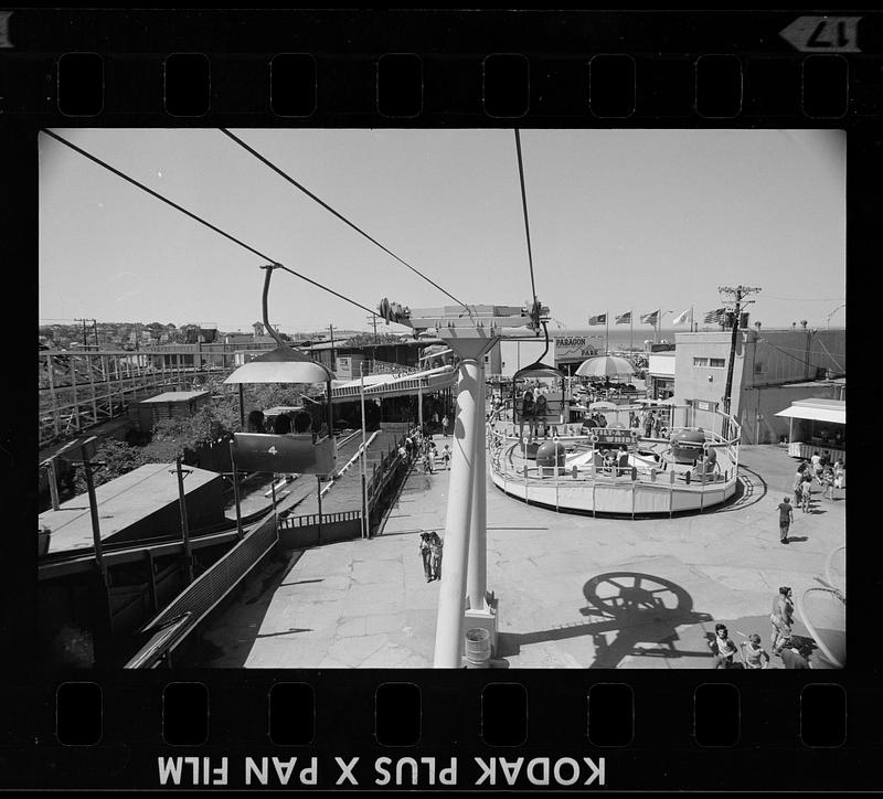 Amusement park ride, Paragon Park, Nantasket - Digital Commonwealth
