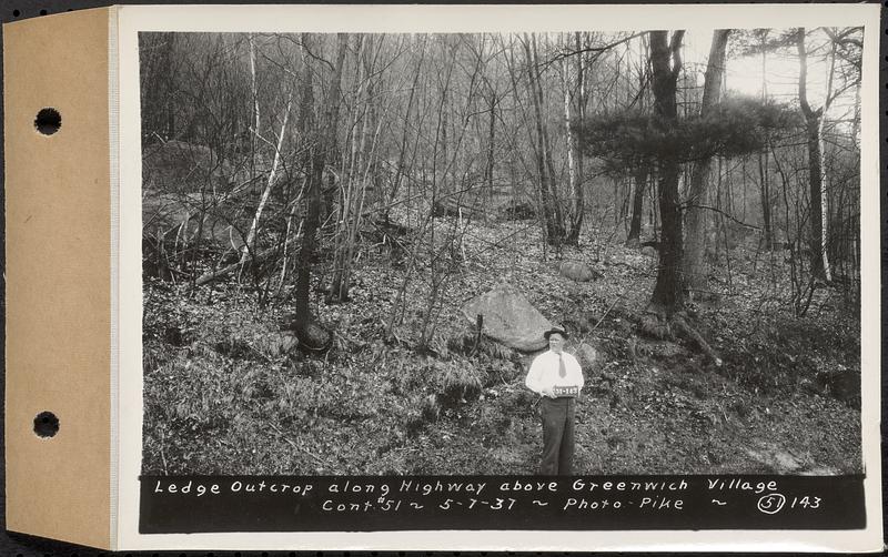 Contract No. 51, East Branch Baffle, Site of Quabbin Reservoir ...