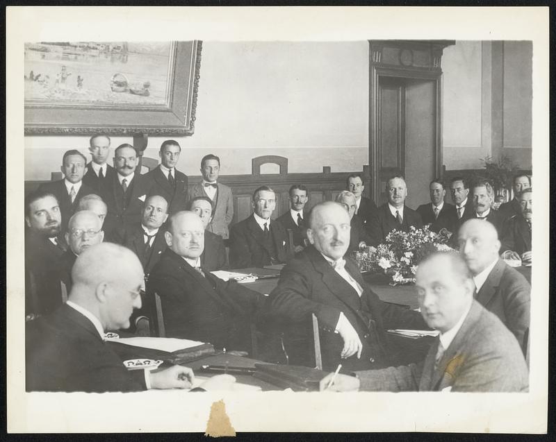 Hitler Wasn't There. When the Locarno Pact was signed October 16, 1925 ...