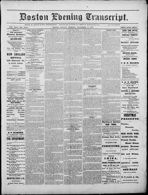 Boston Evening Transcript - Digital Commonwealth