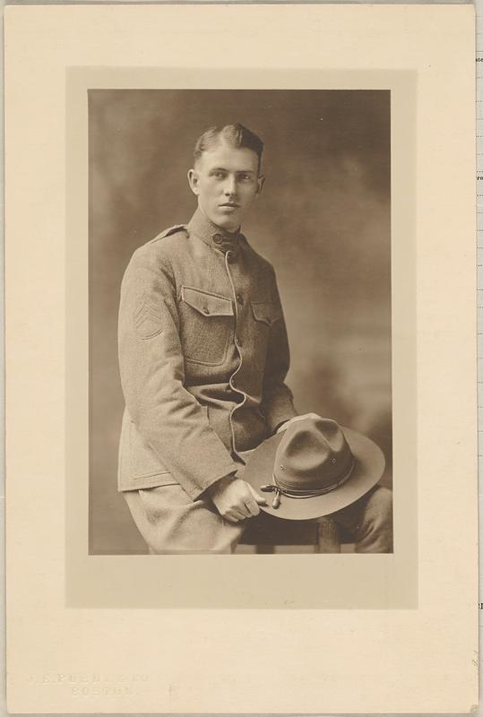 Portrait photograph of Edward Connell Dooley in uniform - Digital ...