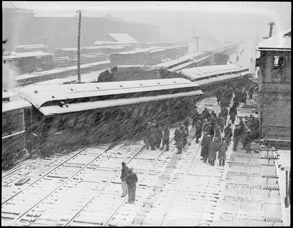 Colonial Exp. Wreck - Readville, Mass. - Digital Commonwealth