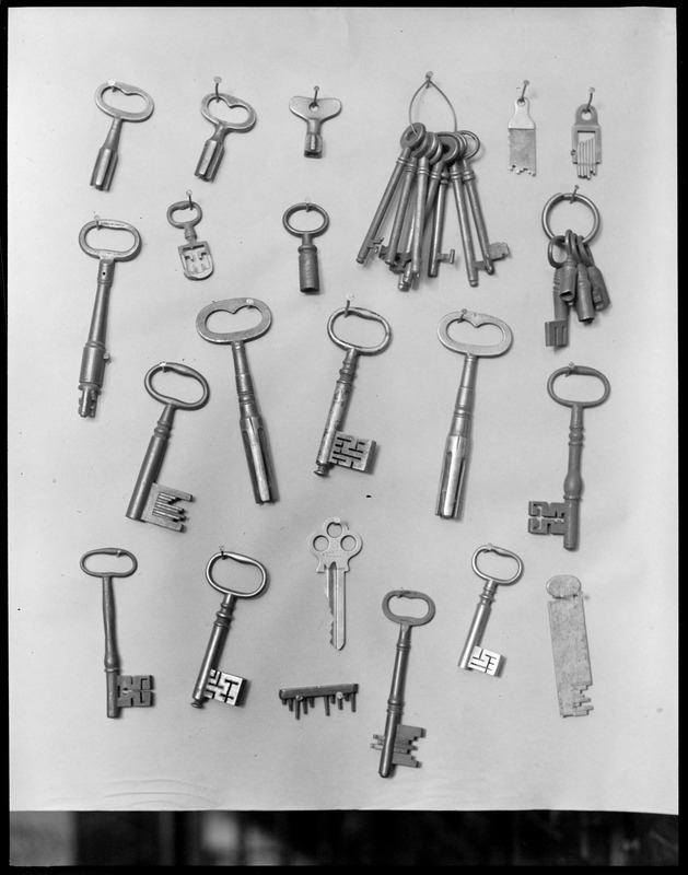 Old key collection, Dock Sq. - Digital Commonwealth