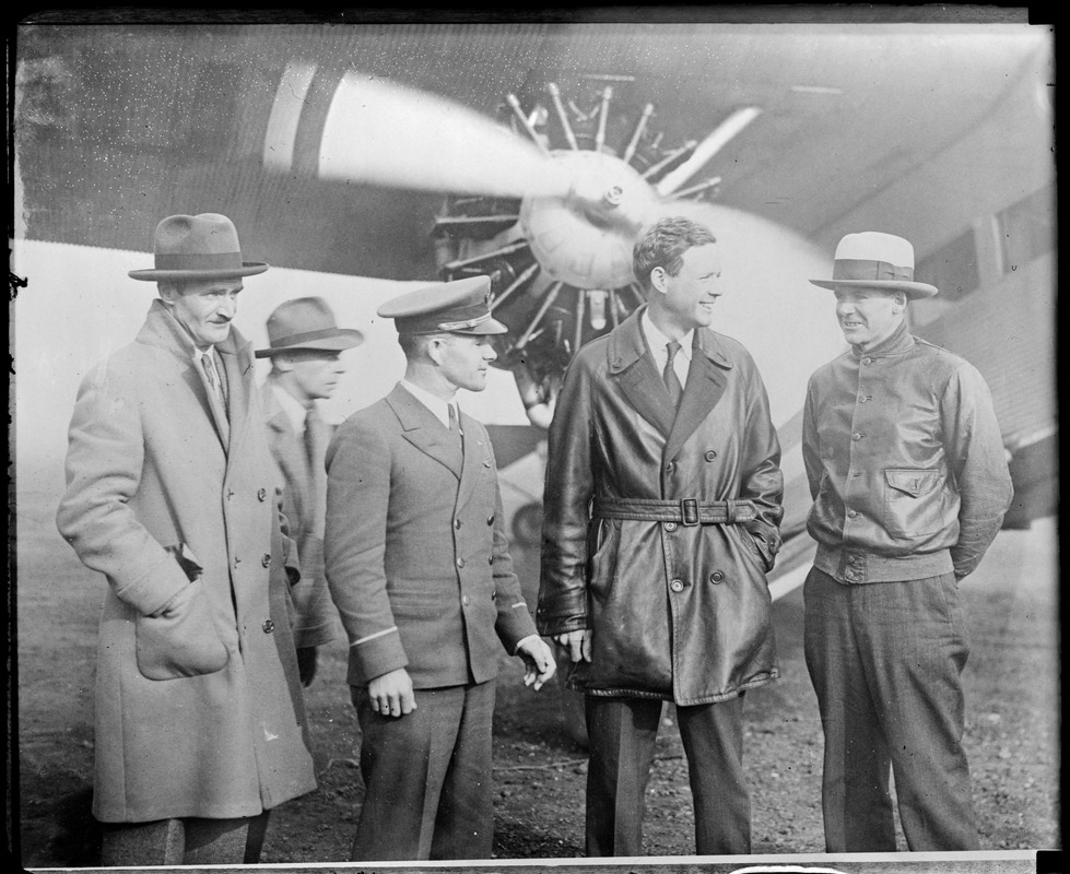 H. S. Andrews - pilot, Robert S. Leroy - co-pilot, Col. Charles ...
