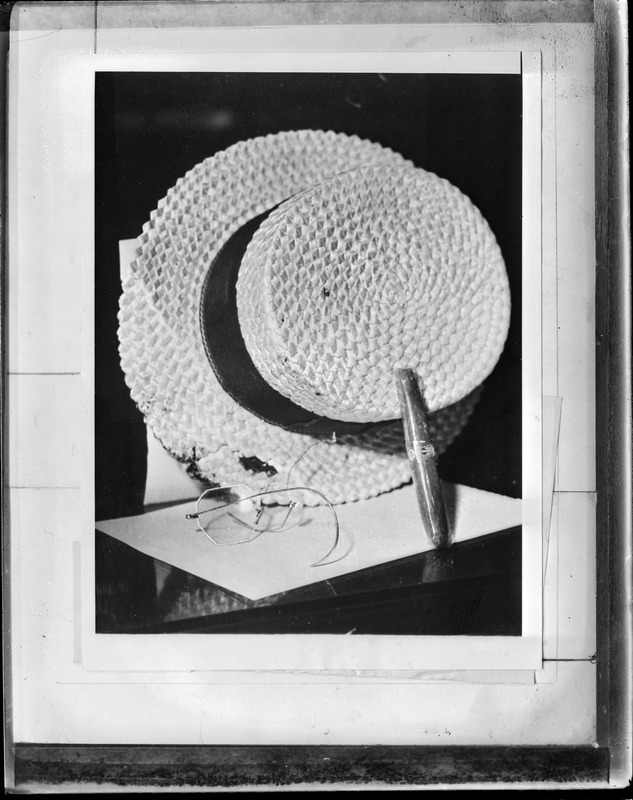 Dillinger's straw hat - Digital Commonwealth