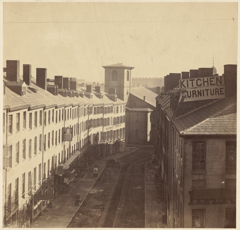 Brattle St. and Quincy House - Digital Commonwealth