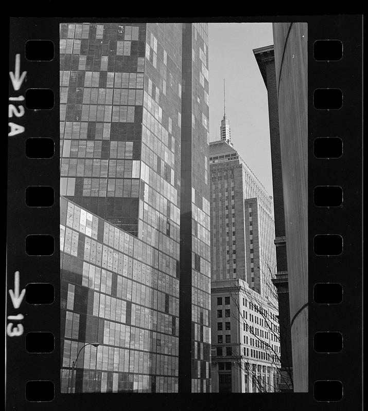 John Hancock Tower with plywood window fillers, Copley Square - Digital ...