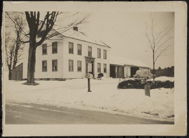 William Austin Brown house in West Whately - Digital Commonwealth