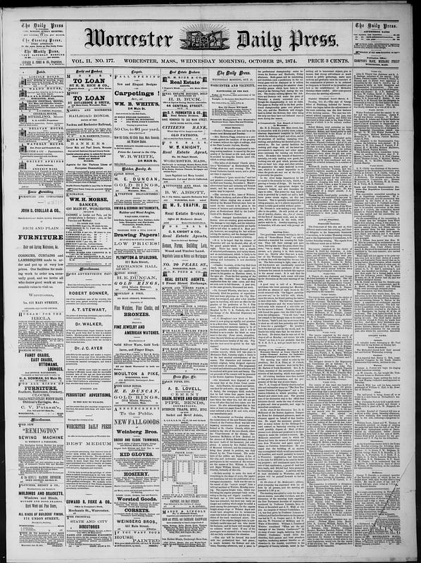 Worcester Daily Press - Digital Commonwealth