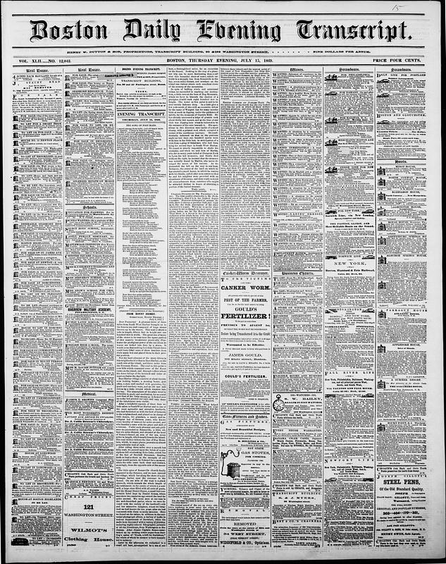 Boston Daily Evening Transcript - Digital Commonwealth