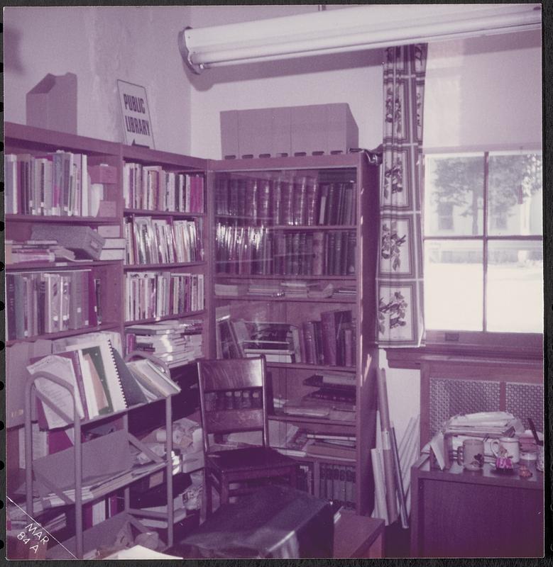 Old librarian's office, Lawrence Library - Digital Commonwealth