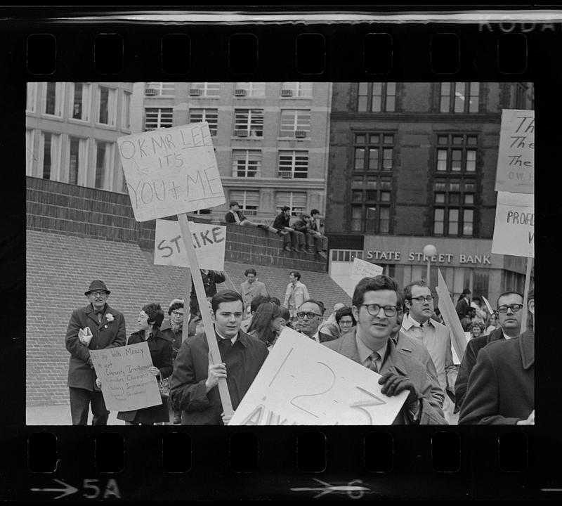 Teachers strike for better working conditions, downtown Boston ...