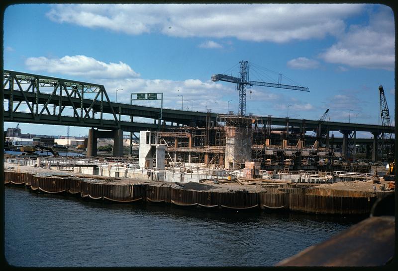 Route 93 and 1 North overpass - Digital Commonwealth