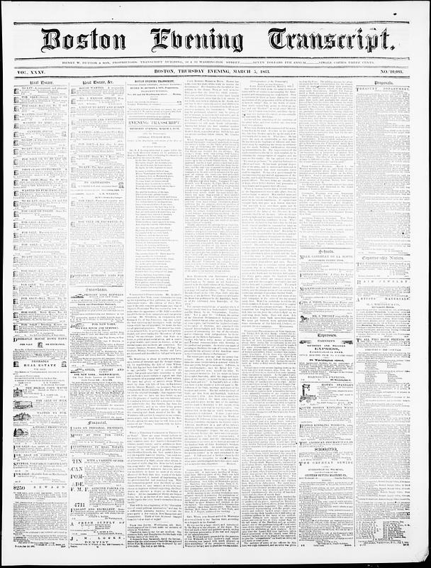 Boston Evening Transcript - Digital Commonwealth