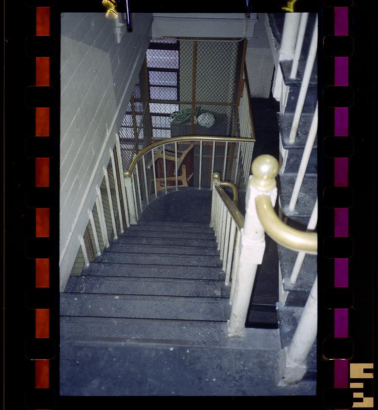 Staircase, Salem Jail - Digital Commonwealth