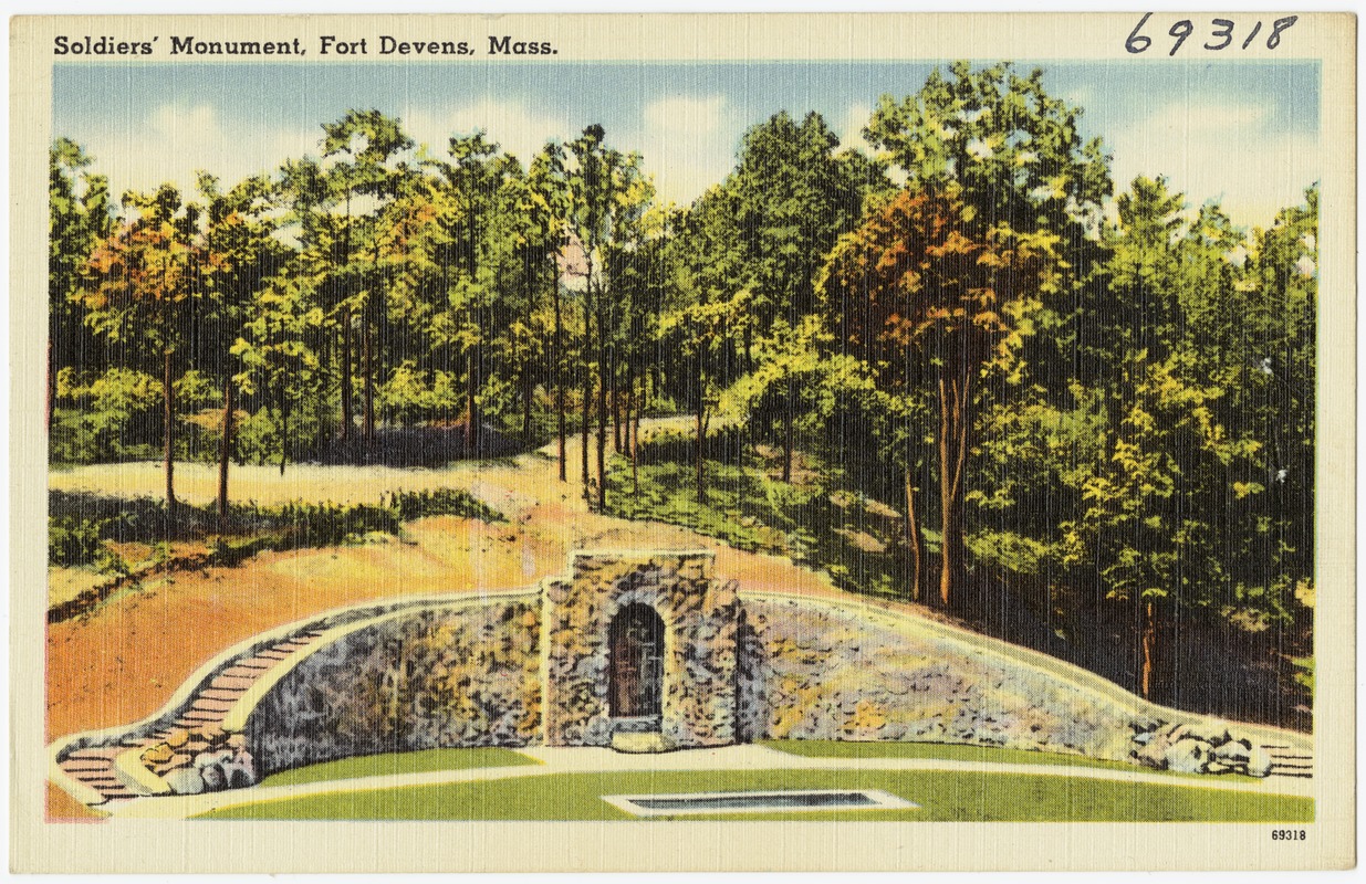 Soldiers' Monument, Fort Devens, Mass. - Digital Commonwealth