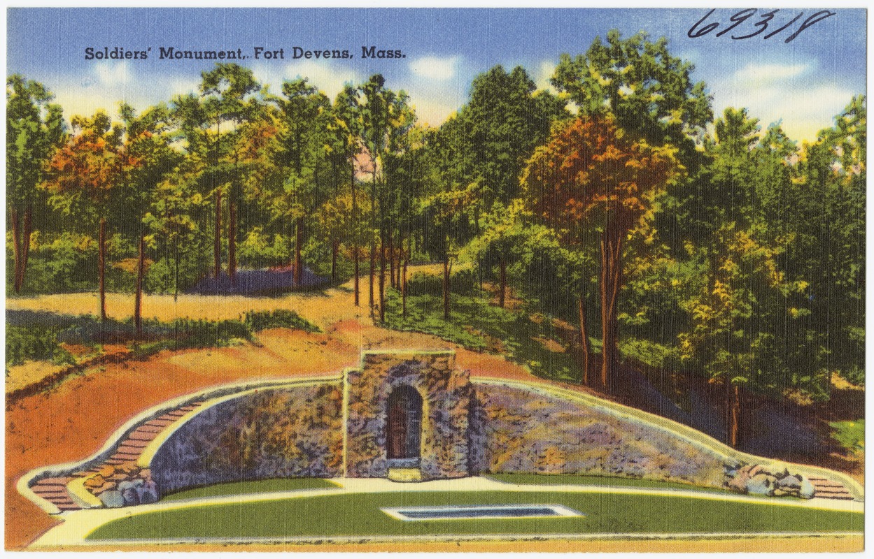 Soldiers' Monument, Fort Devens, Mass. - Digital Commonwealth