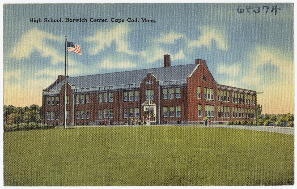 High school, Harwich Center, Cape Cod, Mass. - Digital Commonwealth