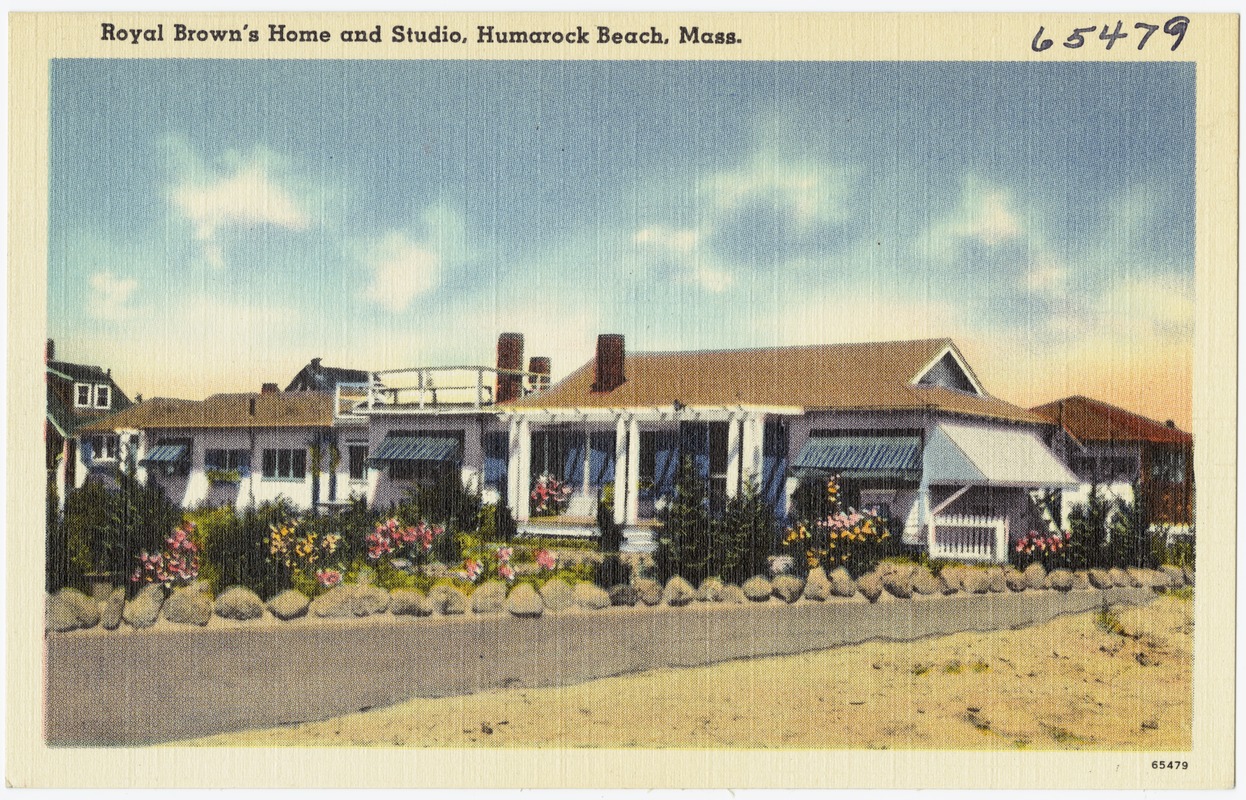 Royal Brown's House and Studio, Humarock Beach, Mass. - Digital ...