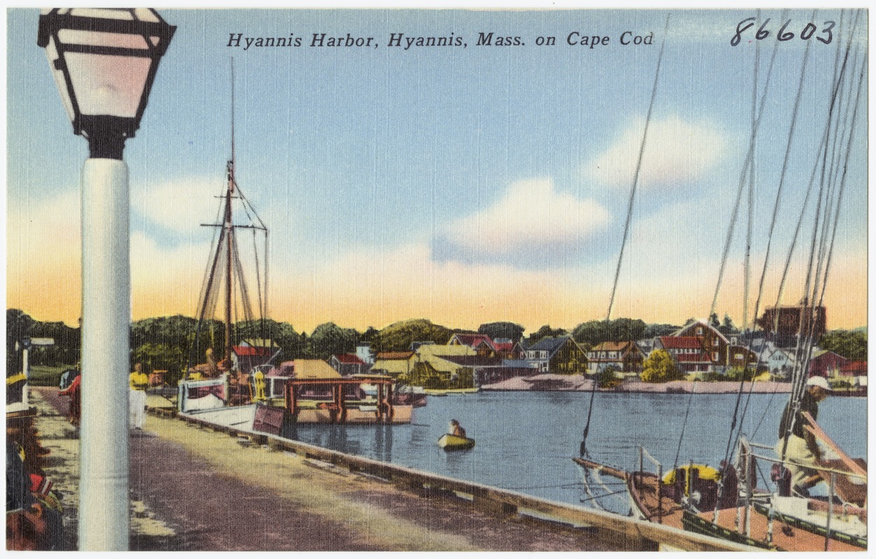 Hyannis Harbor, Hyannis, Mass., on Cape Cod - Digital Commonwealth
