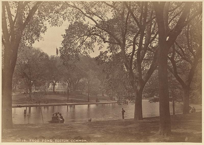 Frog Pond, Boston Common - Digital Commonwealth