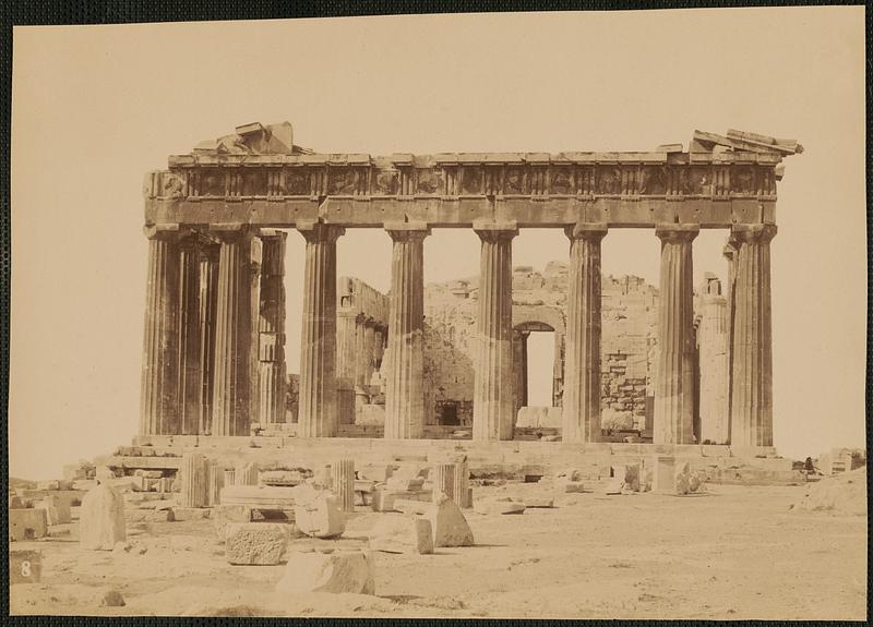Parthenon - east façade - Digital Commonwealth