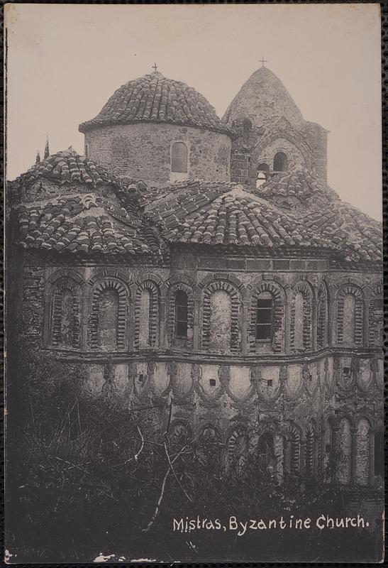 Mistras, Byzantine church - Digital Commonwealth