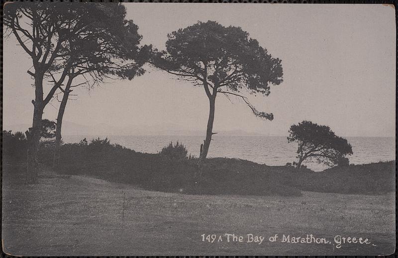 The Bay of Marathon. Greece - Digital Commonwealth