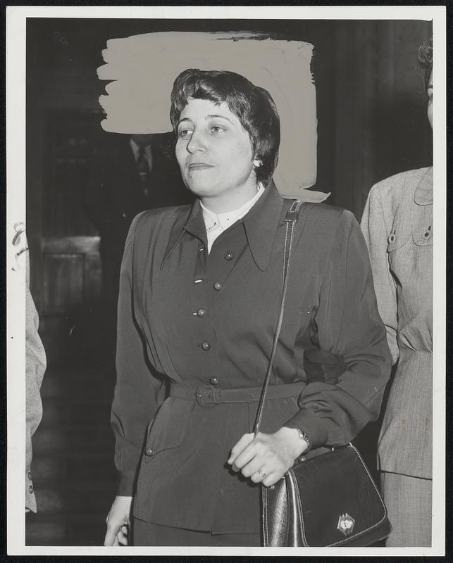 Mrs. Edith Abber, 33, of 481 Blue Hill Ave., Roxbury, former chairman ...
