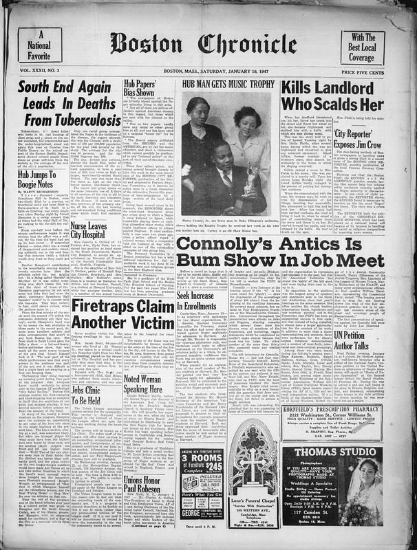 Boston Chronicle. January 18, 1947 - Digital Commonwealth