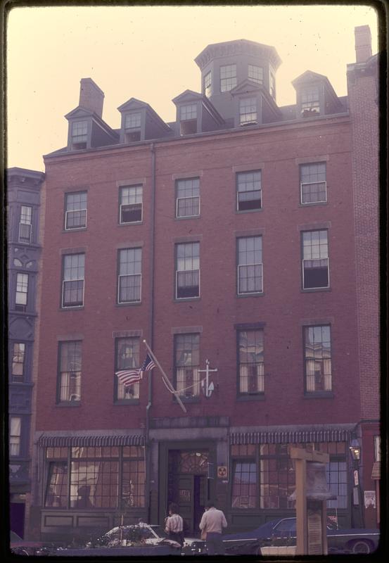 Mariner's House North Square Boston - Digital Commonwealth