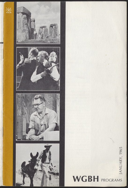 WGBH Program Guide January 1965 - Digital Commonwealth