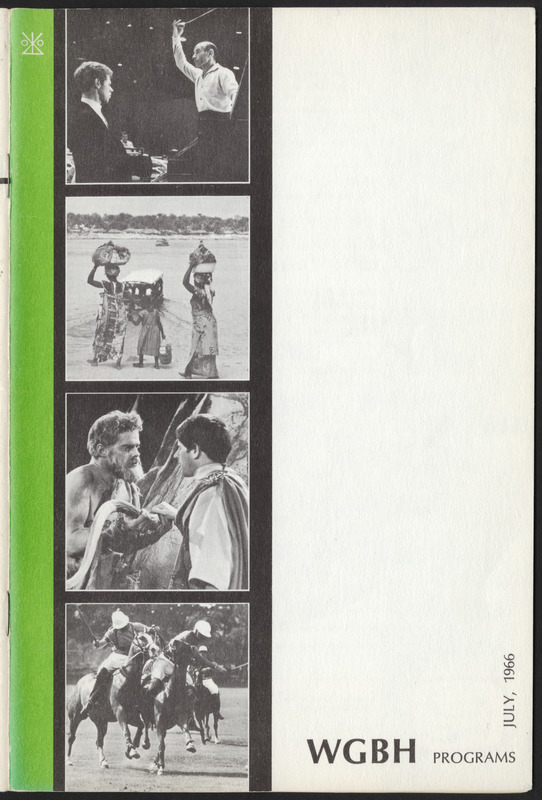 WGBH Program Guide July 1966 - Digital Commonwealth