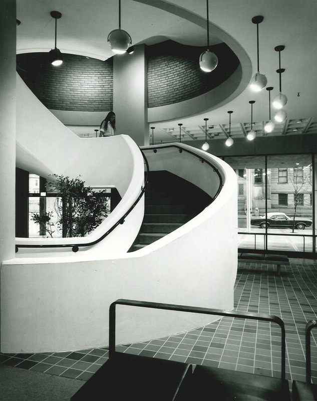 Lawrence Public Library interior - Digital Commonwealth